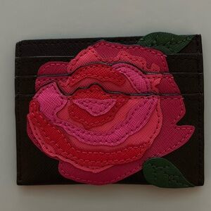 kate spade | Bags | New Kate Spade Roses Leather Card Case | Poshmark